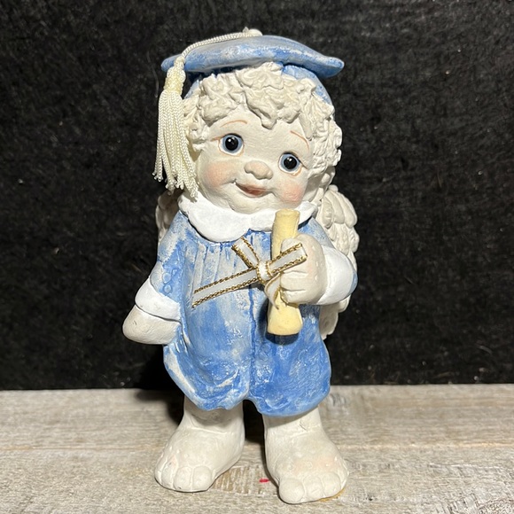 Dreamcicles | Accents | Dreamsicles The Graduate Cherub With Diploma ...